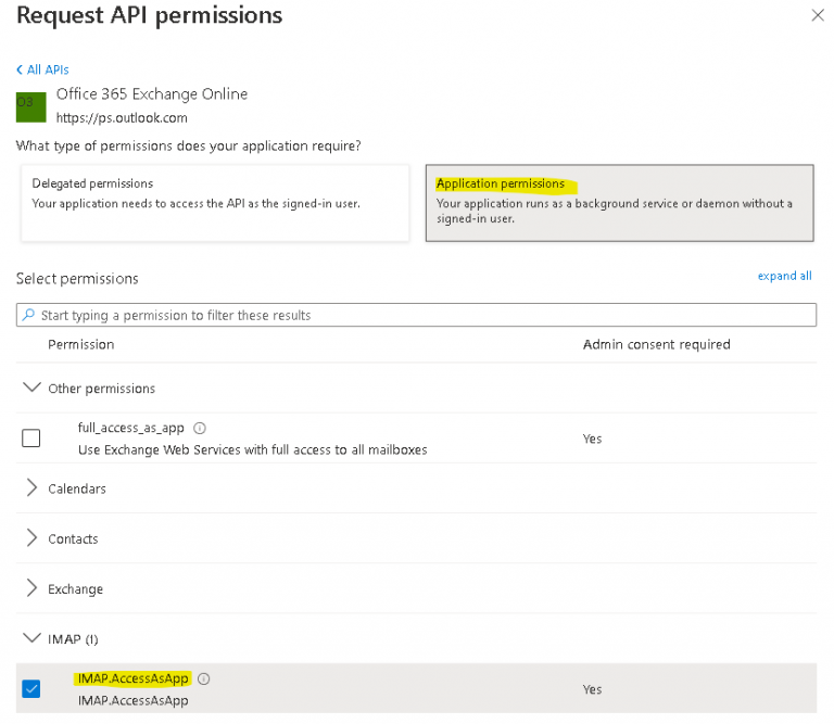 OAuth 2.0 client credential flow with Office365/Exchange IMAP/POP3/SMTP ... OAuth 2.0 client credential flow with Office365/Exchange IMAP/POP3/SMTP ...